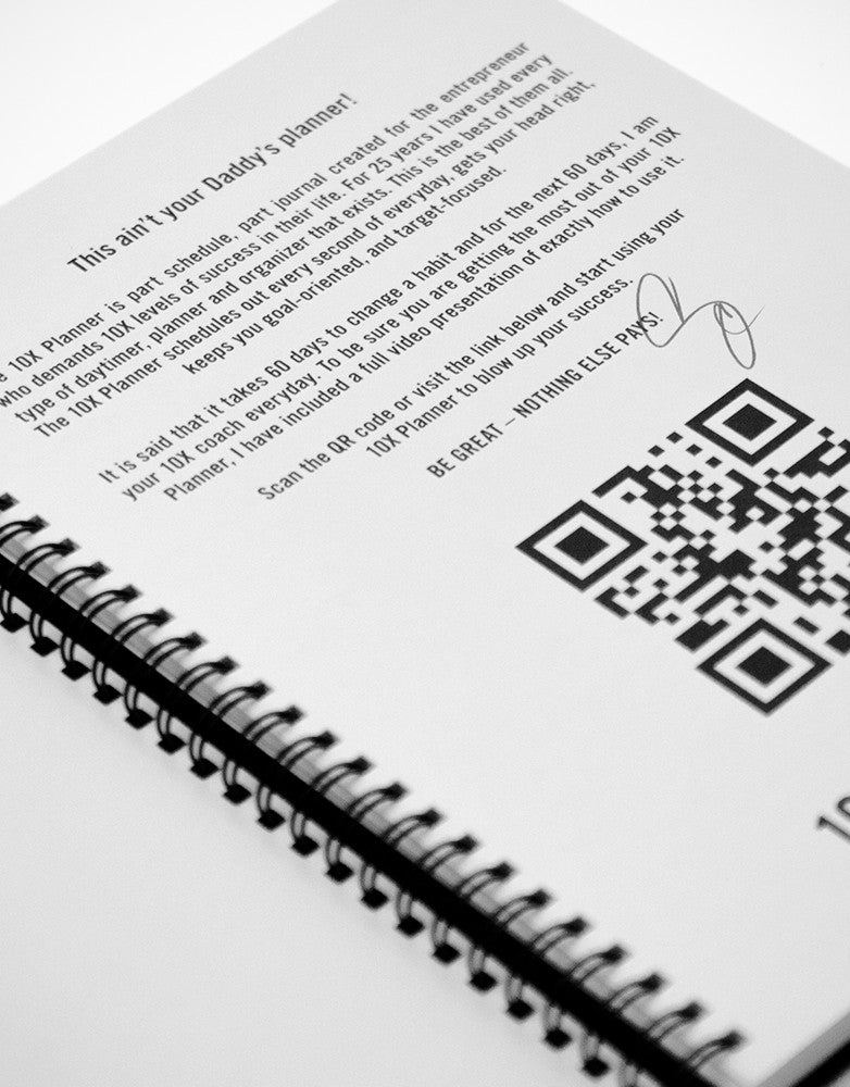 10X Daily Planner 4-Pack: The Entrepreneur's Journal - Grant Cardone ...