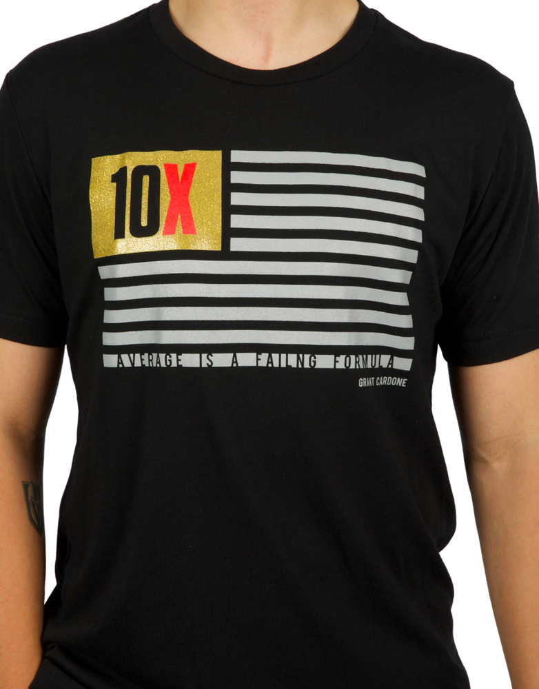 10X Flag Signature Edition T-shirt - Grant Cardone Training Technologies